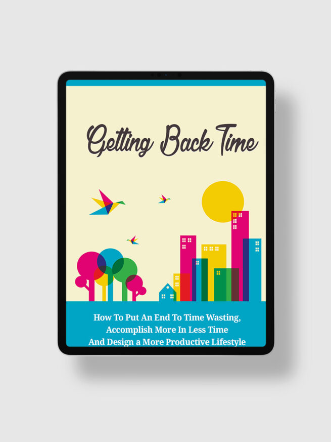 Getting Back Time – The Life Hack Library