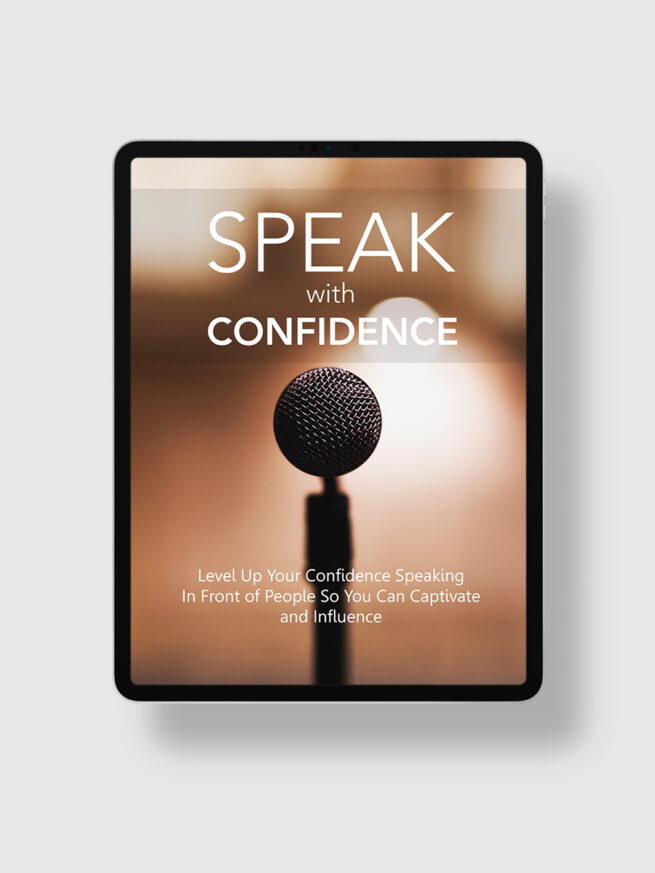 Speak With Confidence – The Life Hack Library
